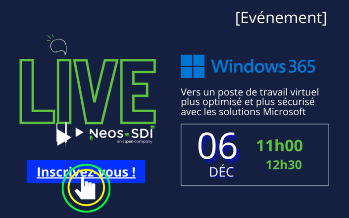 [Evénement] LIVE Neos-SDI virtualisation du poste de travail - Neos-SDI